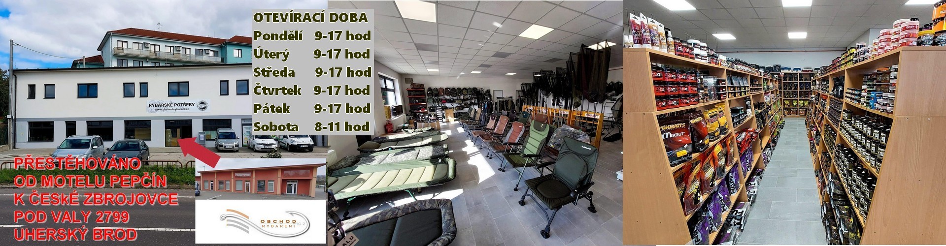 Rybářské potřeby k rybaření - OBCHOD-RYBAŘENÍ.CZ